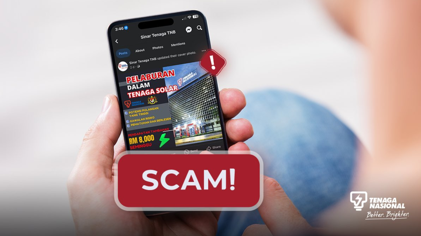 Scam Alert - Tenaga Nasional Berhad